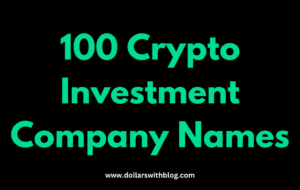1333+ Inspiring Investment Company Names in 2025